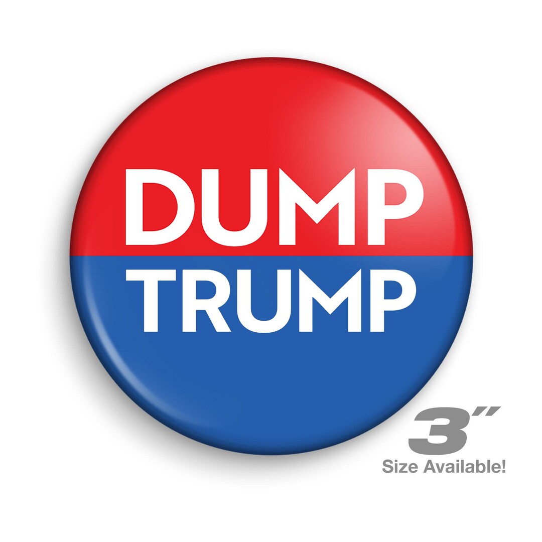 Dump Trump, HARRIS WALZ 2024, Buttons, Pin-back Buttons, Pins, Badges ...