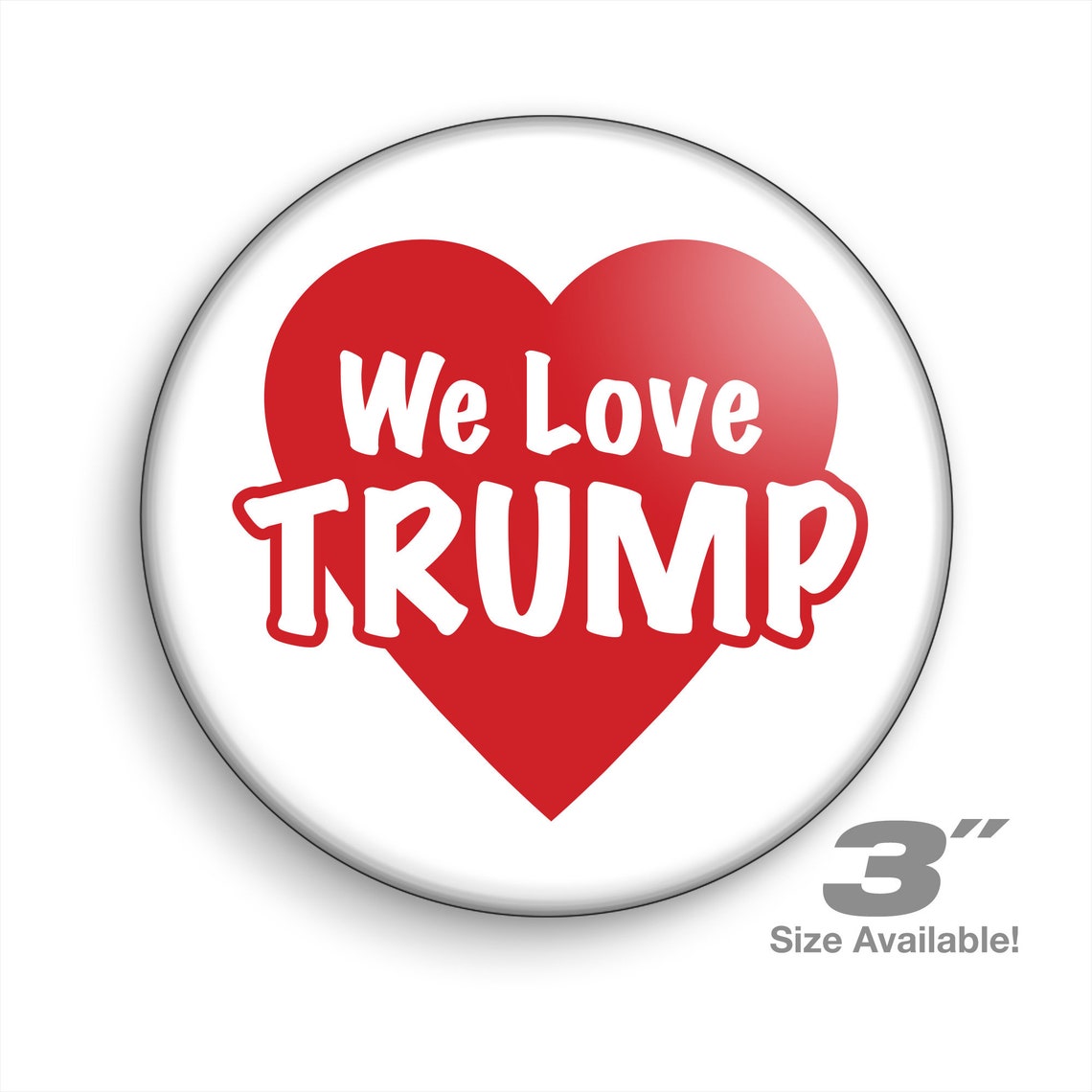 I Love Trump / Botones de campaña 2020 / Make America Great Again 2.25 ...