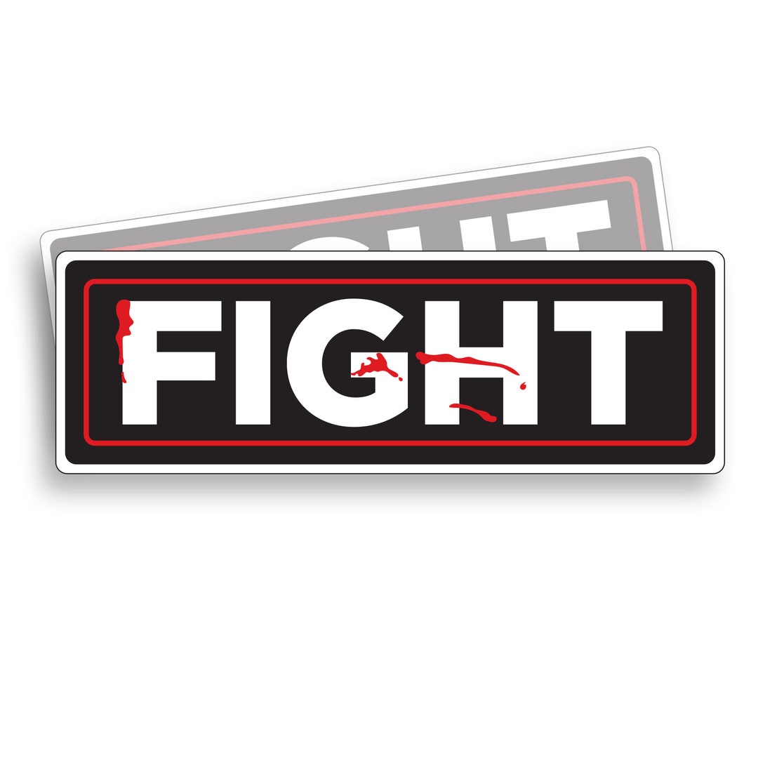 FIGHT TRUMP VANCE 2024 Bumper Sticker Vinyl Sticker Decal - Etsy