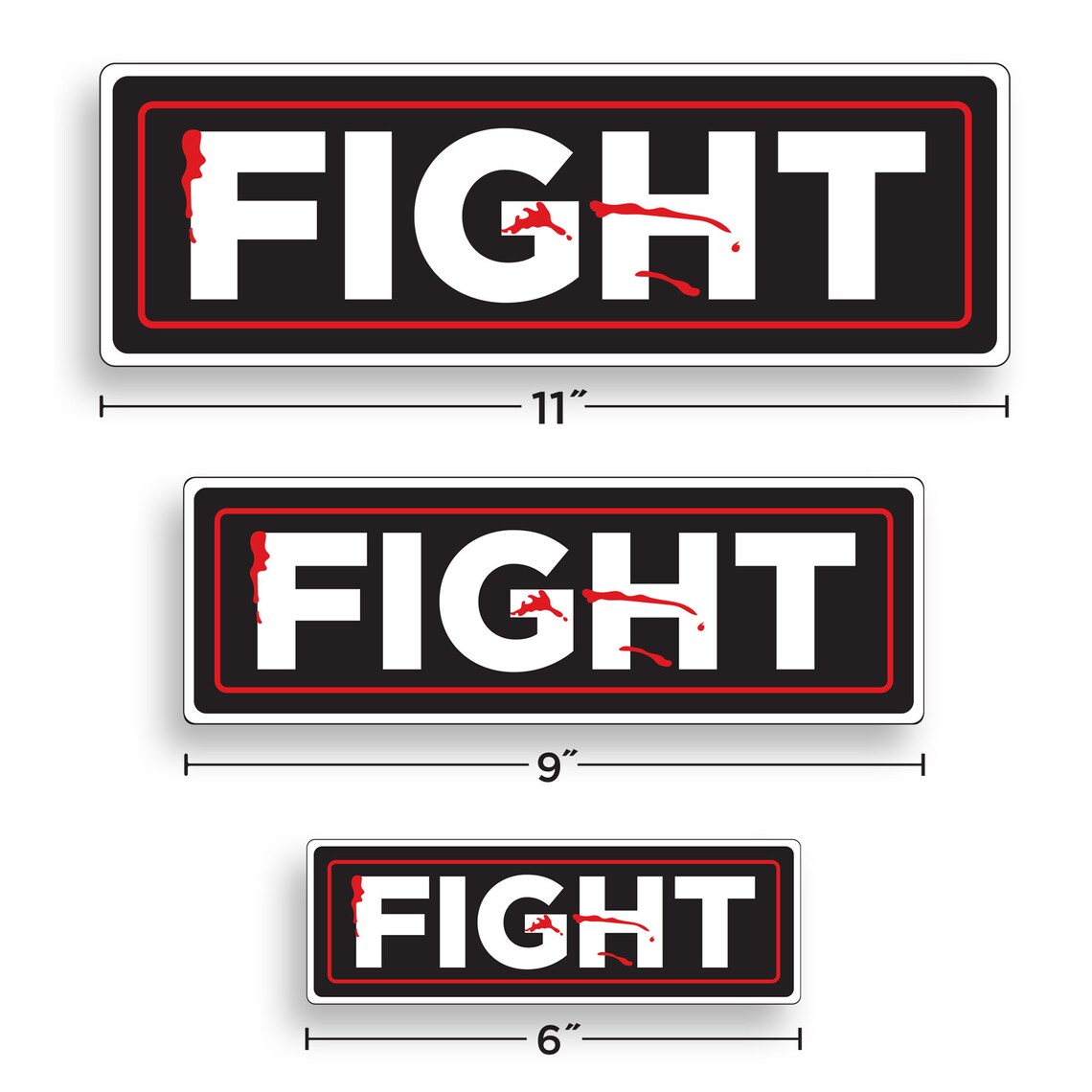 FIGHT TRUMP VANCE 2024 Bumper Sticker | Vinyl Sticker | Decal - Etsy