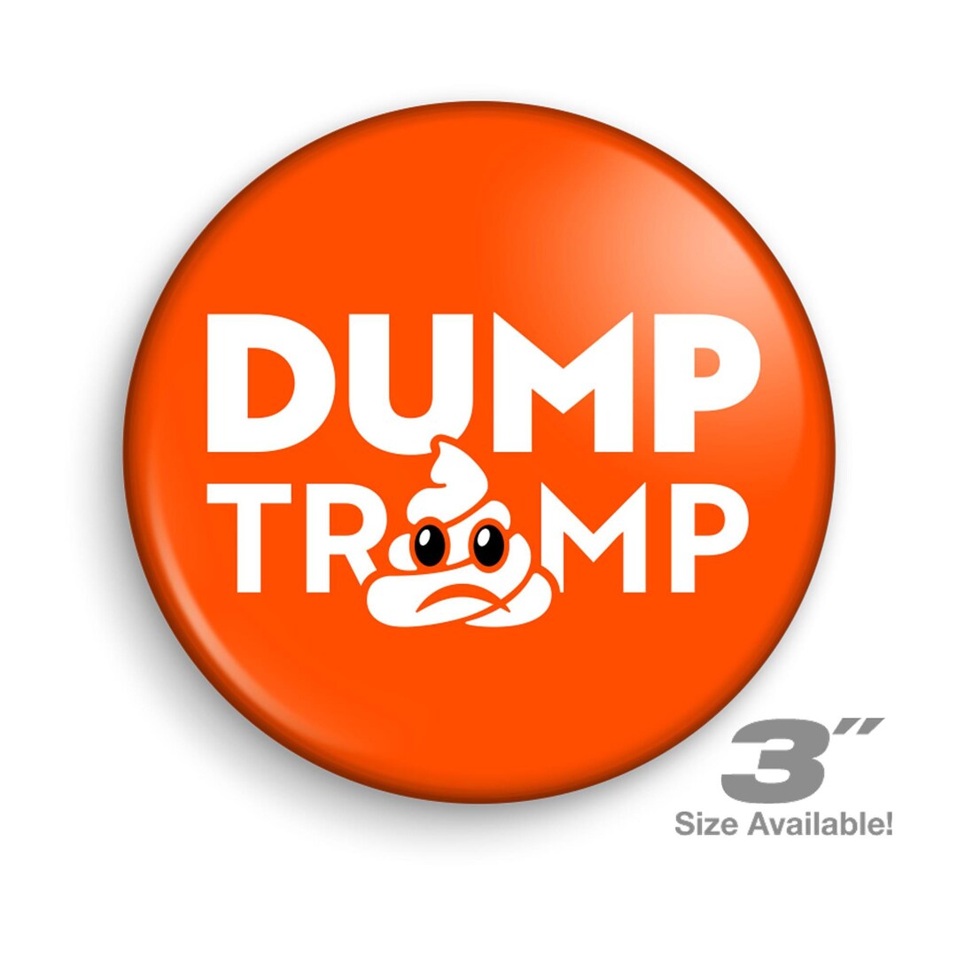 Dump Trump, HARRIS WALZ 2024, Buttons, Pin-back Buttons, Pins, Badges ...