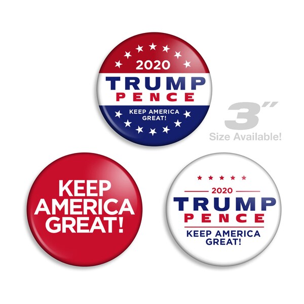 Campaign Buttons - Etsy