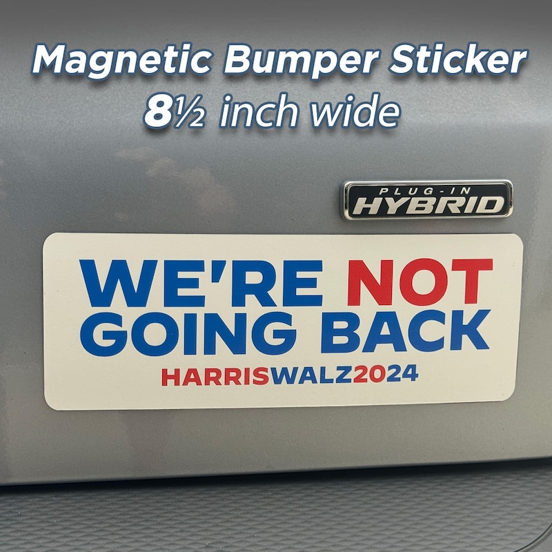 Harris Walz Magnetic Bumper Stickers - Etsy