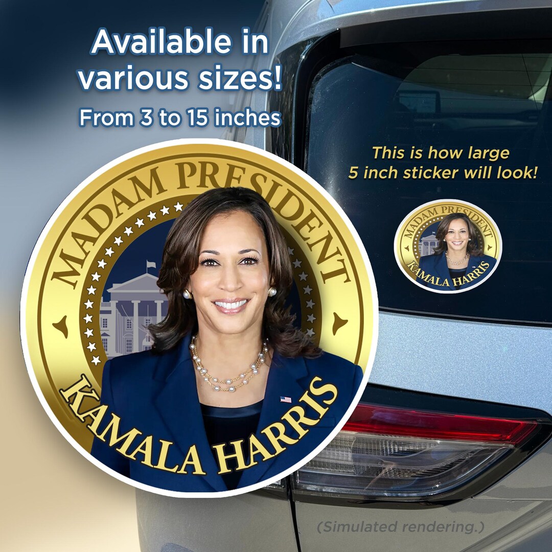 Madam President, HARRIS WALZ 2024 | Female President | First Woman ...