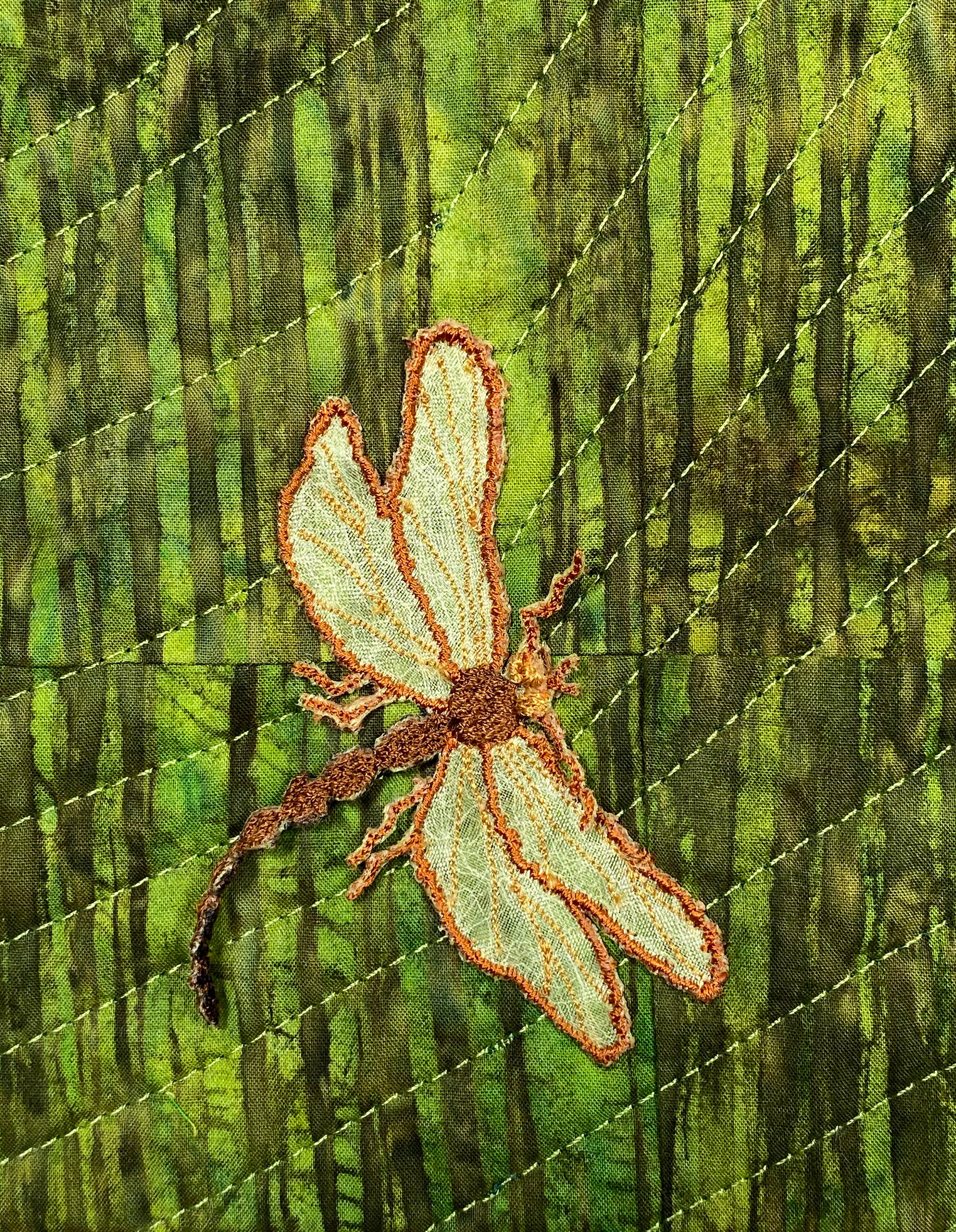 Bee, Butterfly & Dragonfly Garden - Hand Embroidery, Flowers, Thread ...