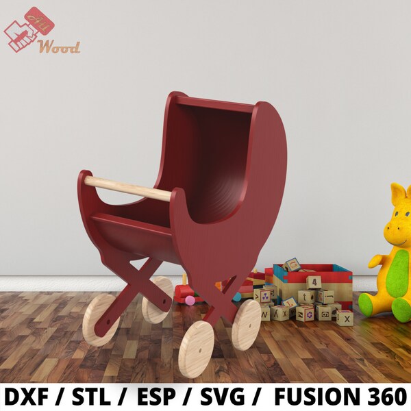 Wood Doll Stroller - Etsy