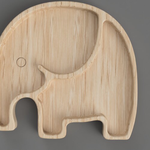 Kids Serving Plate Pack CNC Files for Wood CNC File CNC Router - Etsy