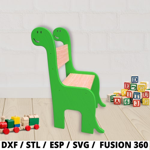 CNC File for Wood / CNC File Chair for Child / Cnc File Kids - Etsy