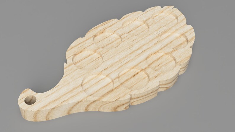 CNC File for Wood/ Tequila Party Tray Cnc File/ Stl Shot Glass | Etsy