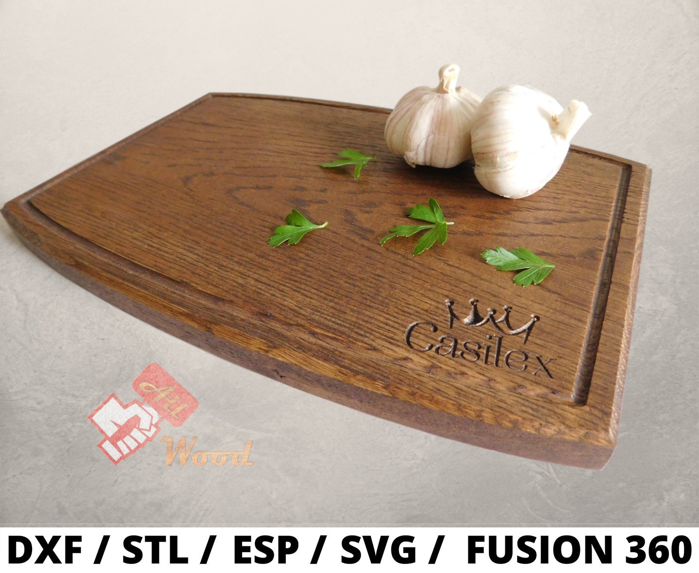 CNC File for Wood / Cutting Board Cnc File/ Stl Cheese Board / - Etsy