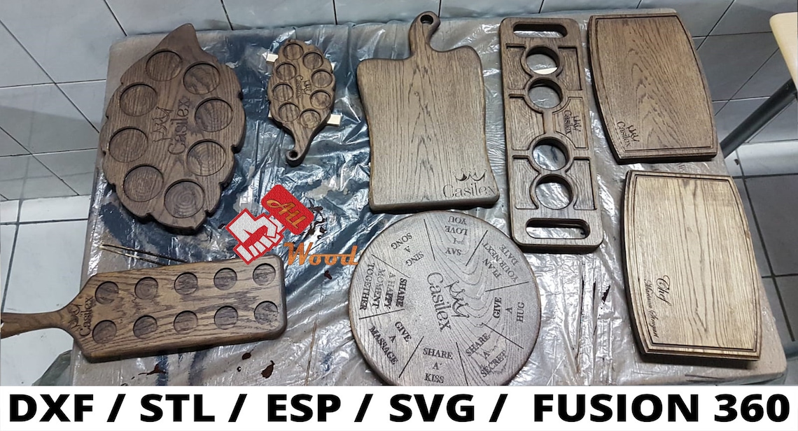 CNC File for Wood / Cutting Board Cnc File/ Stl Cheese Board / - Etsy
