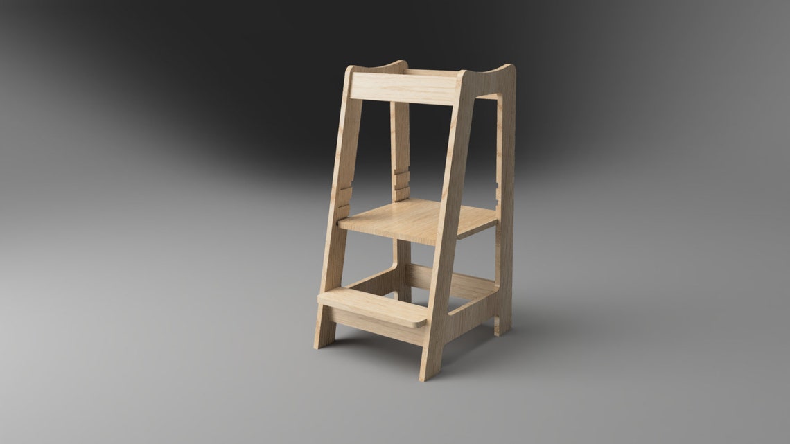 CNC File for Wood / CNC File Chair for Child / Cnc File Kids - Etsy