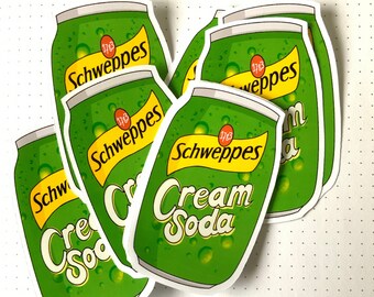 Cream Soda Stickers - Etsy