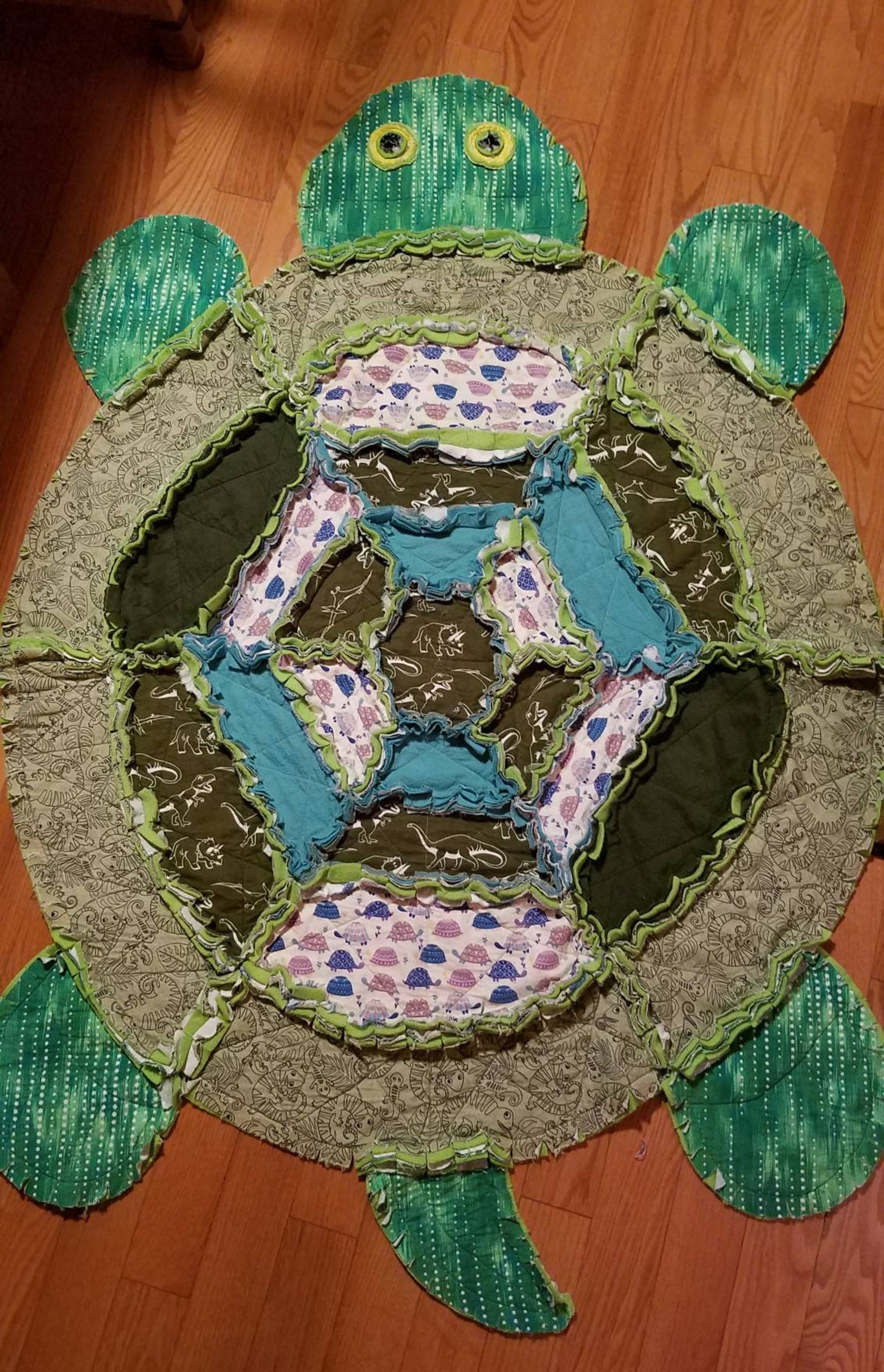 Cute Owl Rag Quilt 50x60 Finished Size. 3 Layers - Etsy