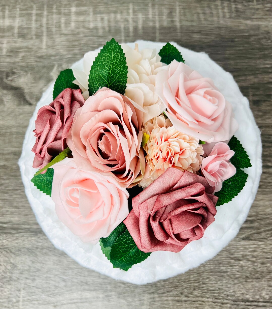 Floral Caker Topper for Birthday Cake Table Decor Photo Shoot Prop 1st ...