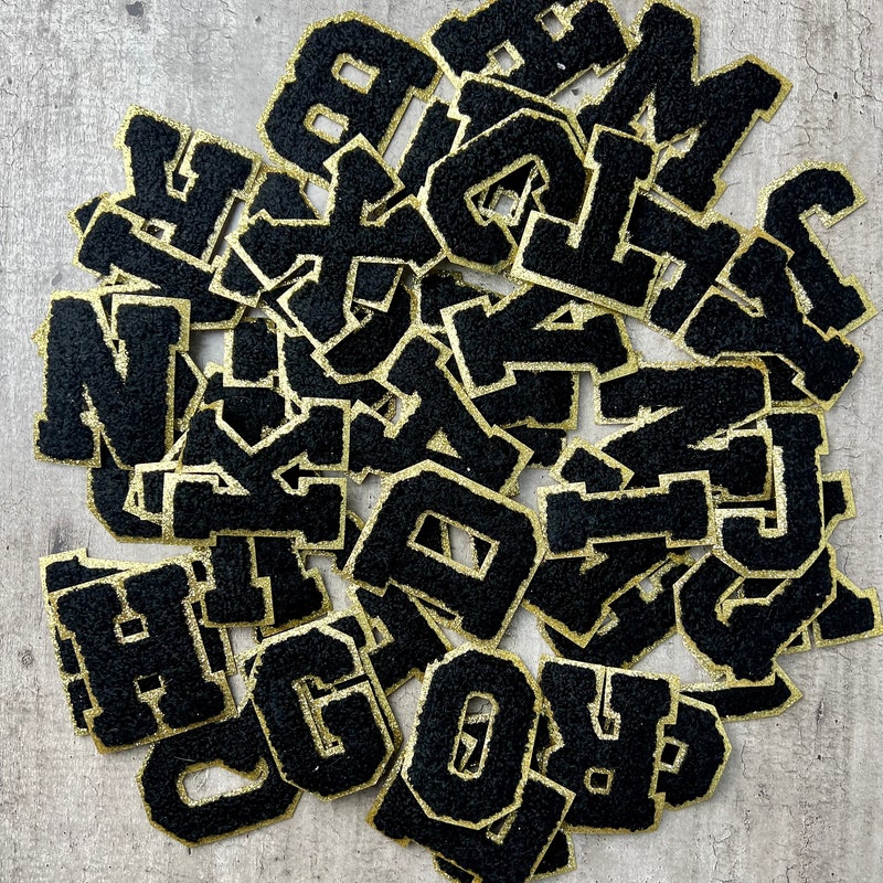 Iron on Letters - Etsy