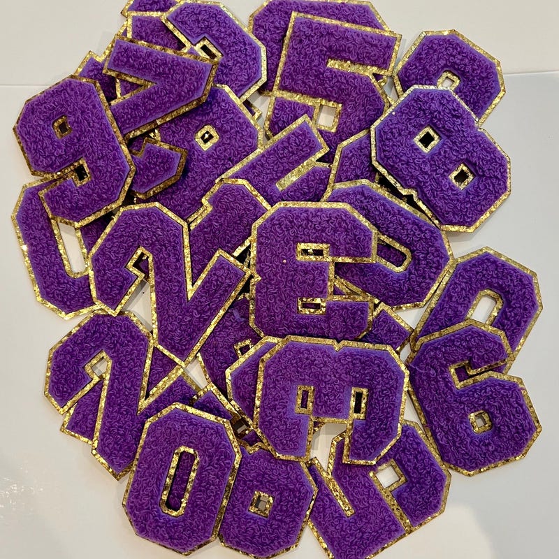 Iron on Letters - Etsy