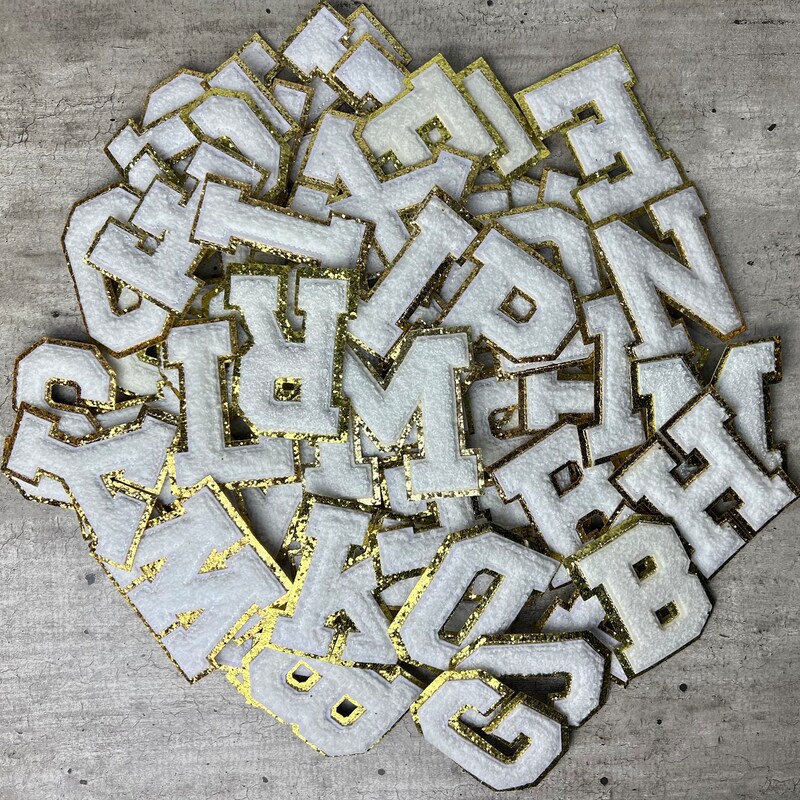 Iron on Letters - Etsy