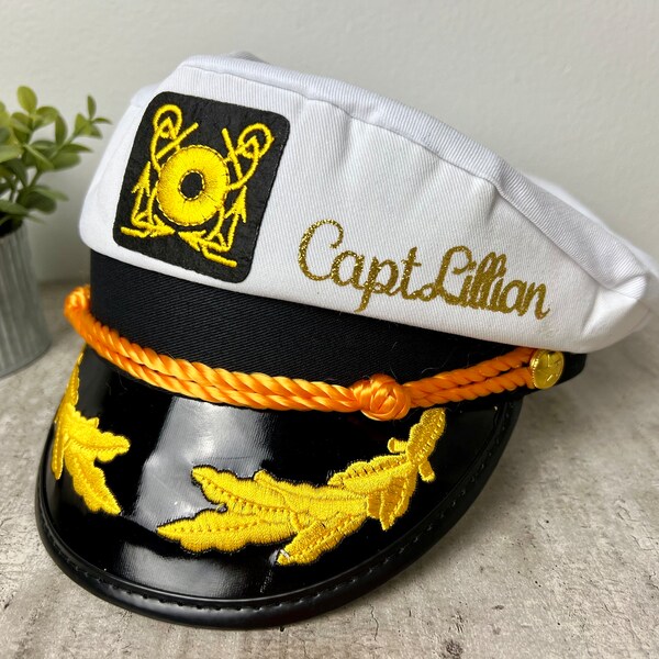 Captain Hat - Etsy