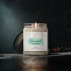 Anesthesia Candle Versed Time for Bed, 9oz Soy Candle for Nurse ...