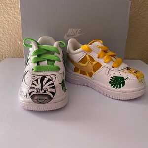 Custom Safari Jungle Shoes Custom Design Sizes 1c-5y - Etsy