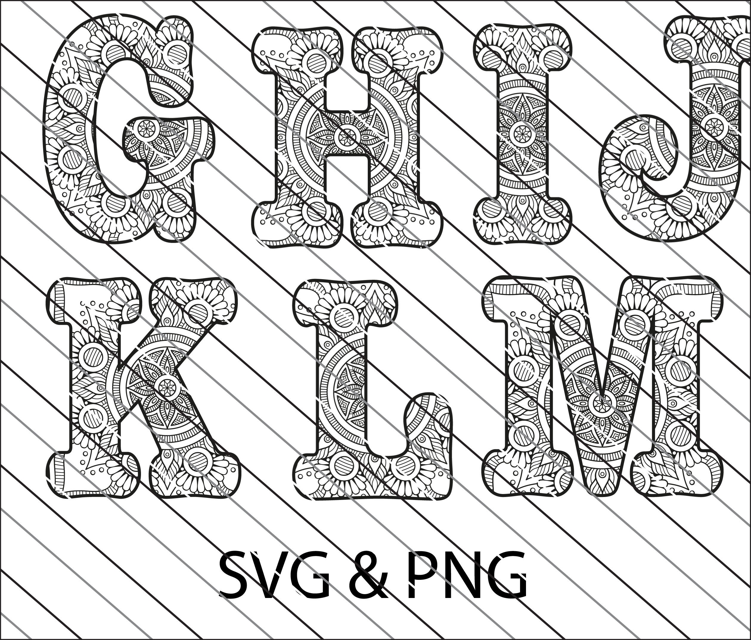 Mandela Alphabet SVG and PNG - Etsy Australia