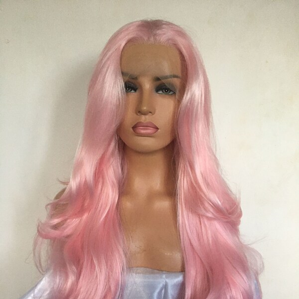 Pink Wig - Etsy