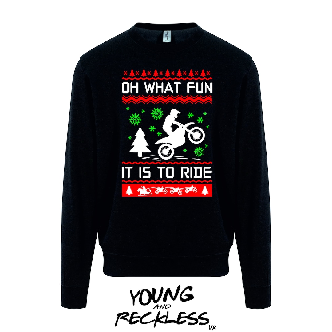 Motocross Christmas Jumper 2 - Motorsport Inspired Apparel - Moto MX ...