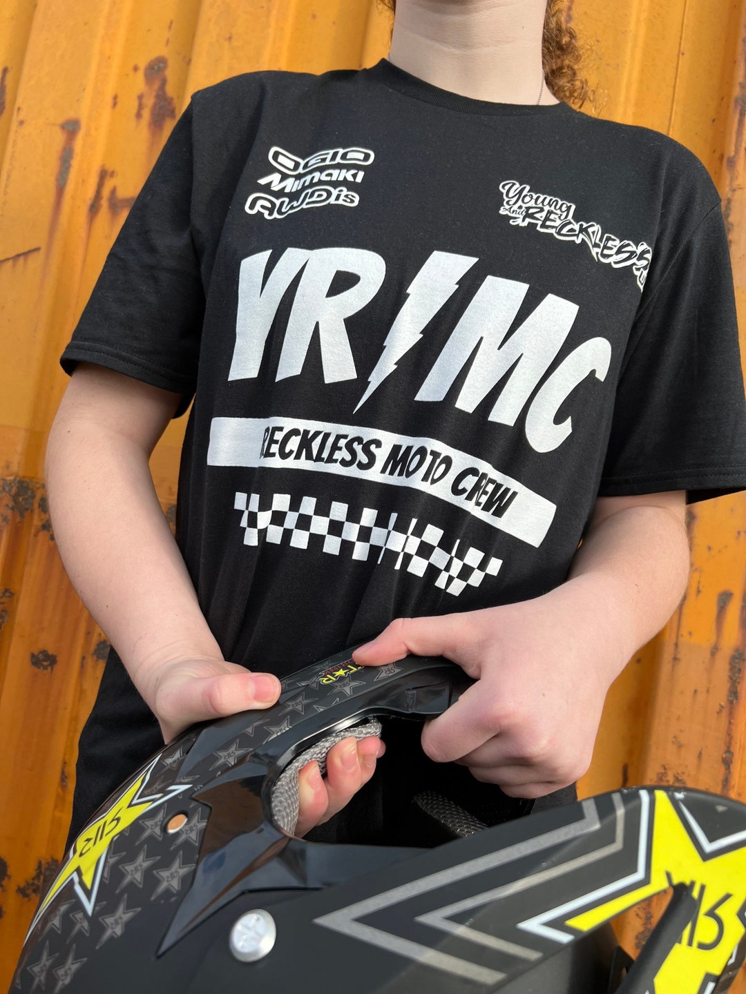 2024 YR Camiseta del equipo MC Reckless Moto Crew Ropa inspirada en ...