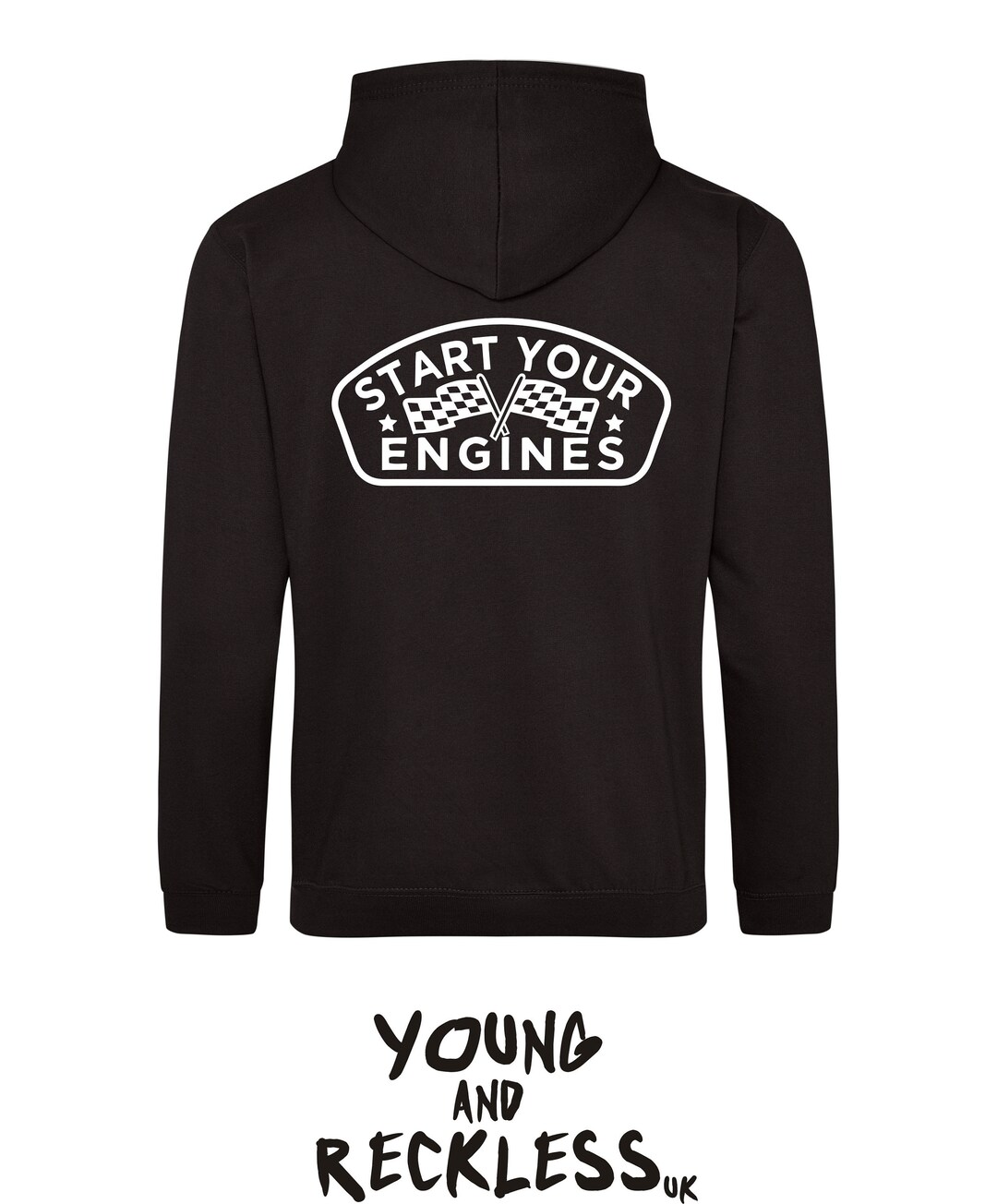 Start Your Engines Hoodie - Motorsport Inspired Apparel - Motorsports ...