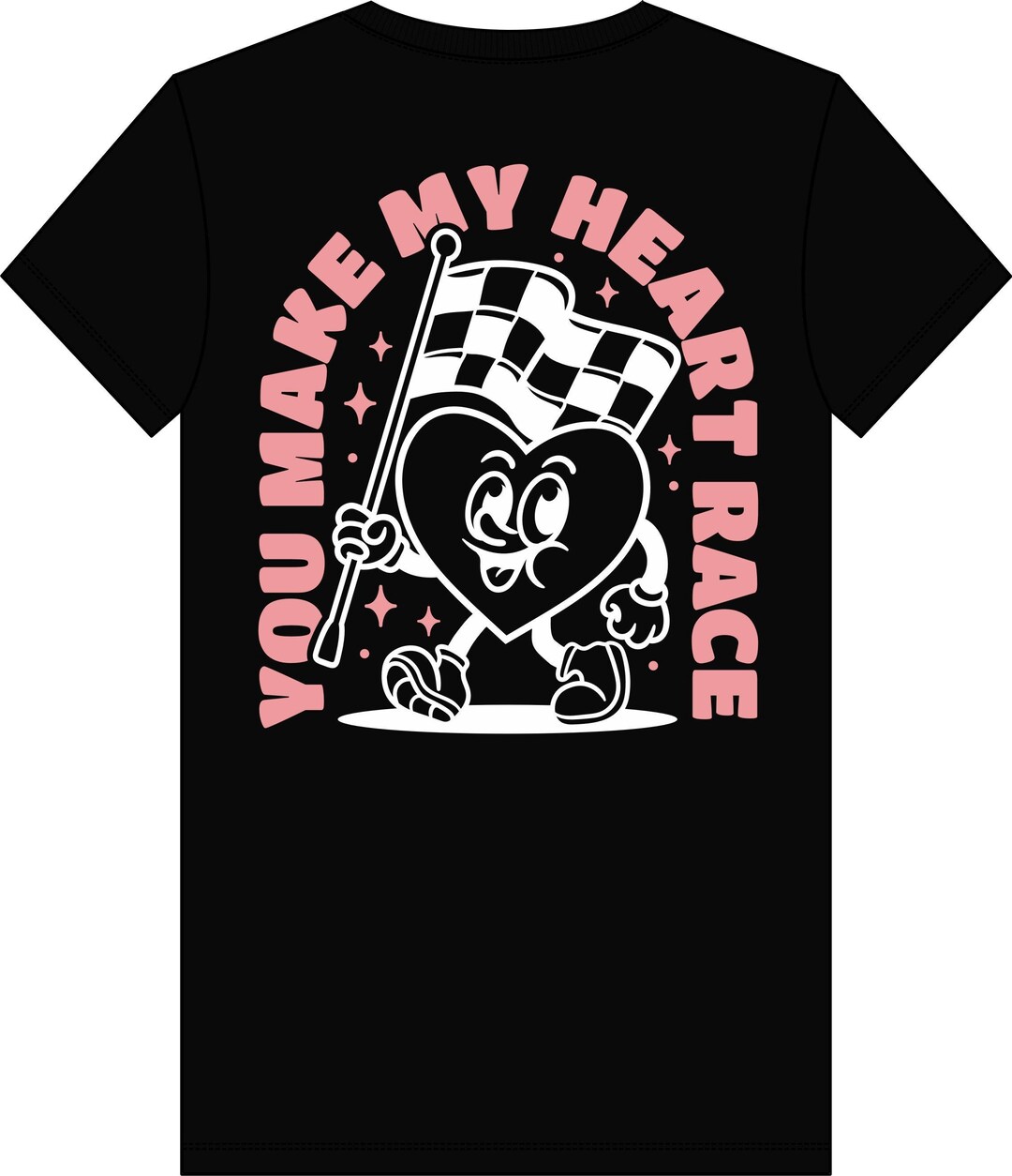 You Make My Heart Race! T-shirt Design - Young and Reckless UK Dirt ...