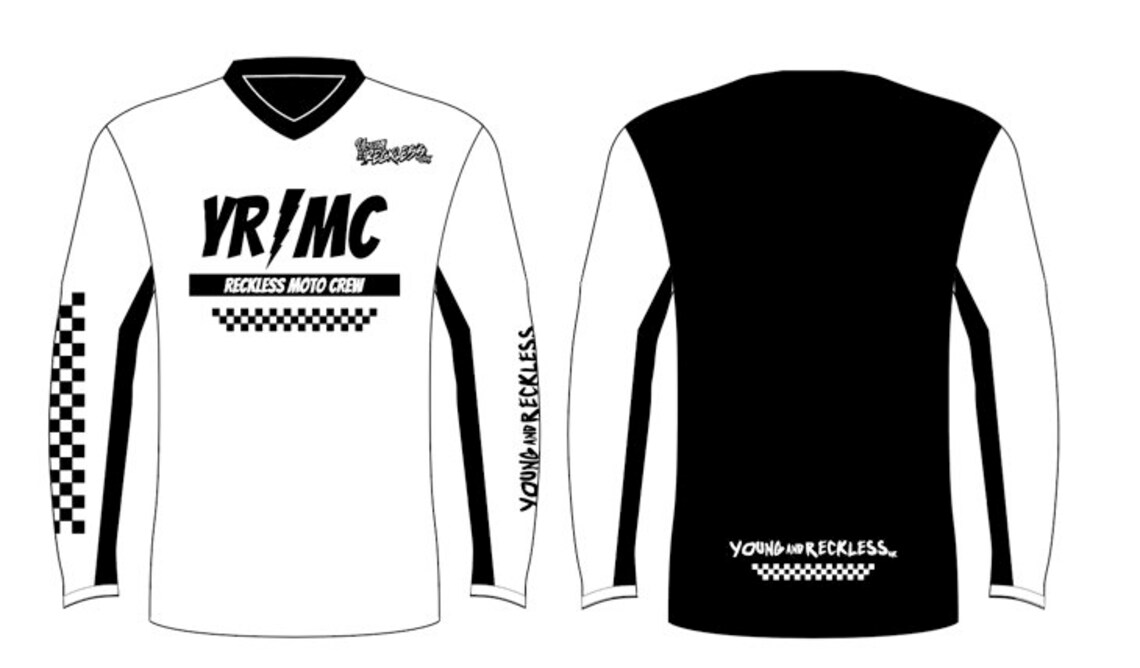2023 YR-MC Team Jersey Reckless Moto Crew Action Sports - Etsy