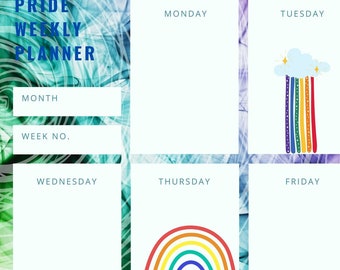 Pride Planner - Etsy