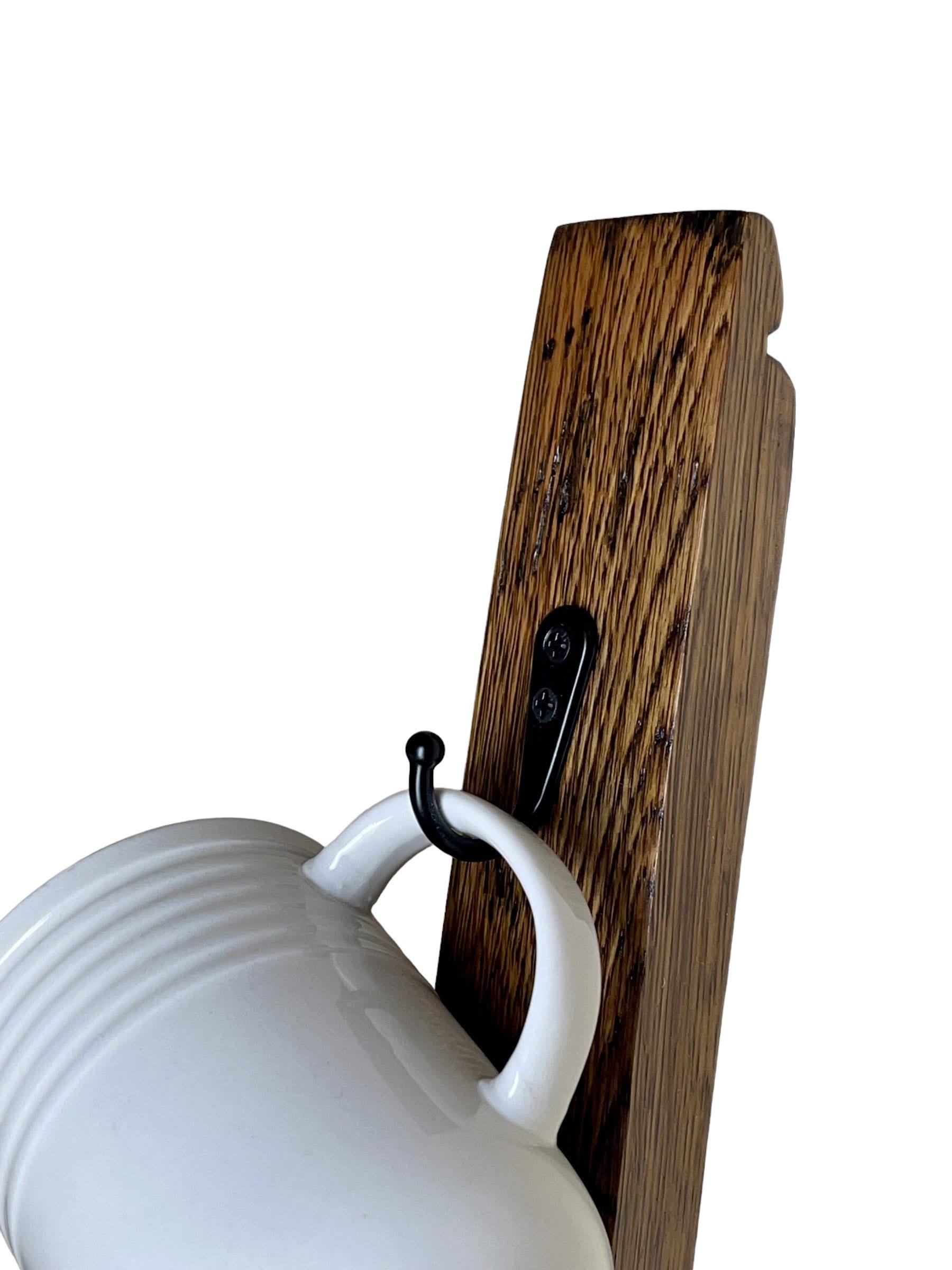 Bourbon Barrel Stave Coffee Mug Holder - Etsy