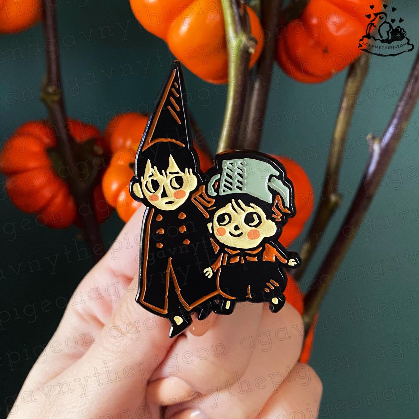 OTGW Enamel Pin, Autumn Gift, Halloween, Harvest, Over the Garden Wall ...