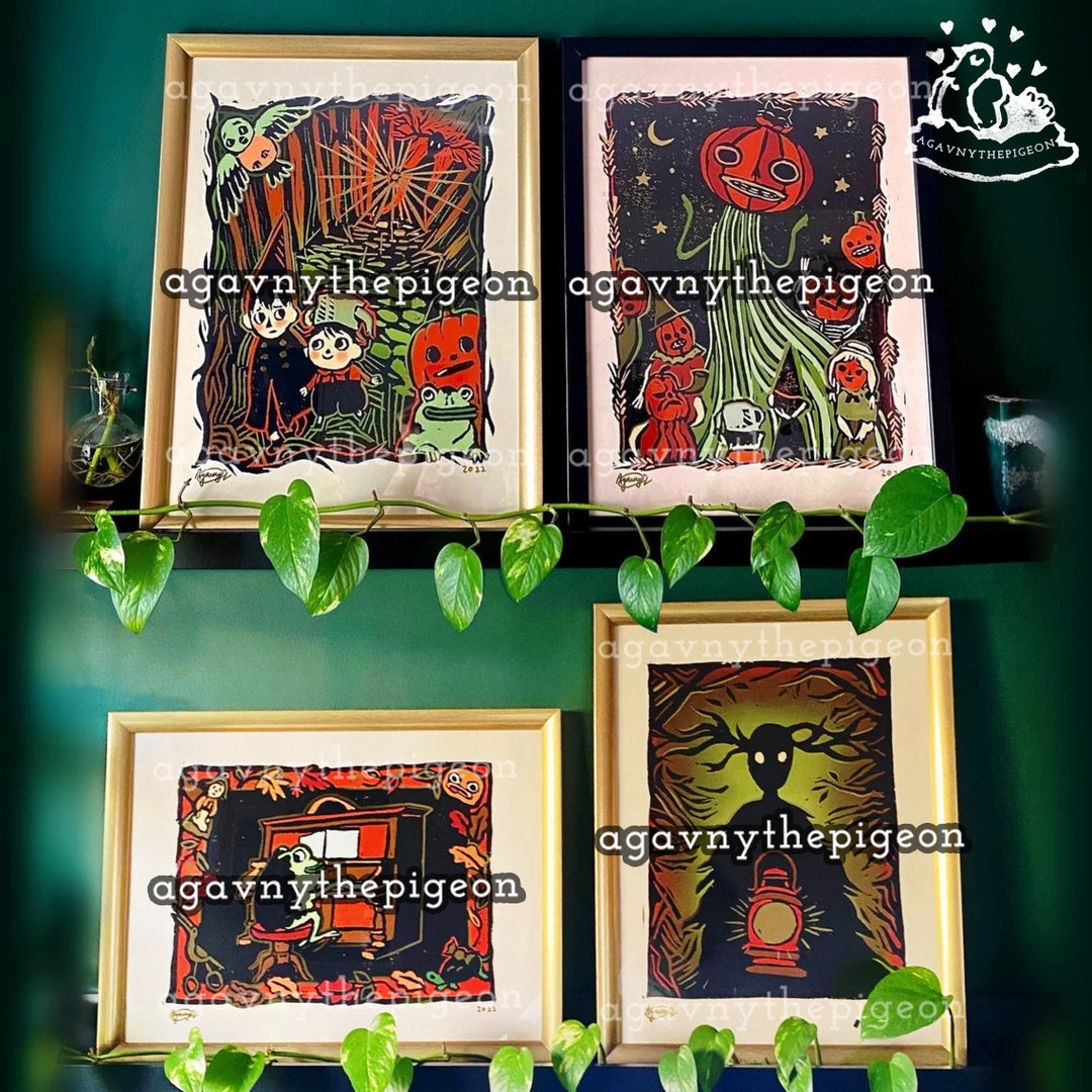 12 X 16 in OTGW Colored Gold Foil Art Prints - Etsy