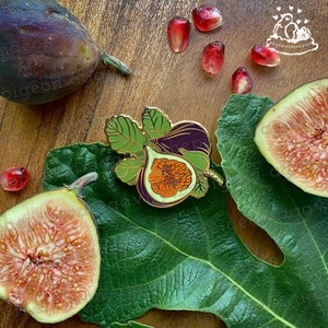 Fig Enamel Pin - Etsy