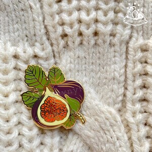 Fig Enamel Pin - Etsy