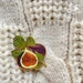 Fig Enamel Pin - Etsy