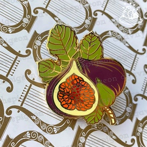 Fig Enamel Pin - Etsy