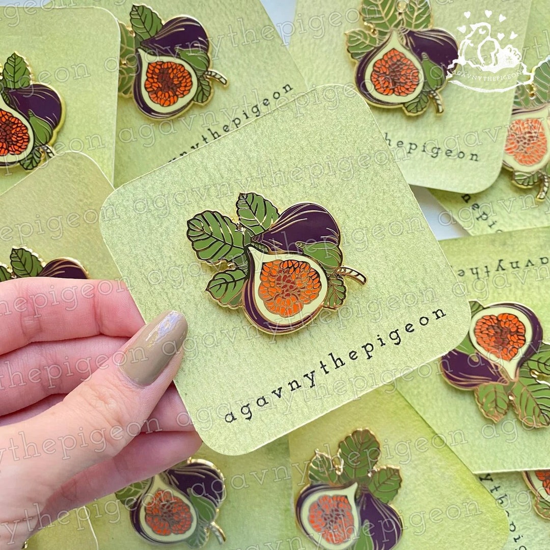 Fig Enamel Pin - Etsy