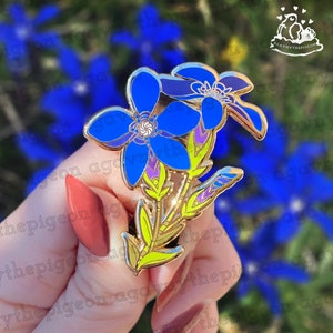 Deluxe Nature Enamel Pin Collection - Etsy