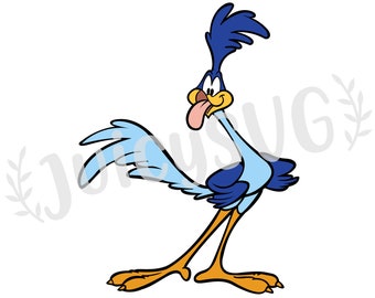 Road Runner Svg File | Etsy