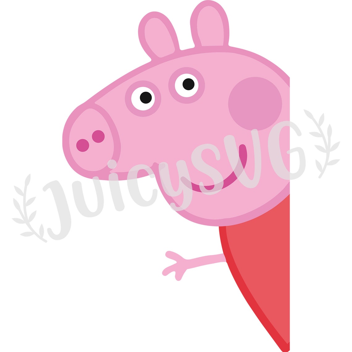 Peppa Pig SVG Cricut Cut File Digital File Instant | Etsy