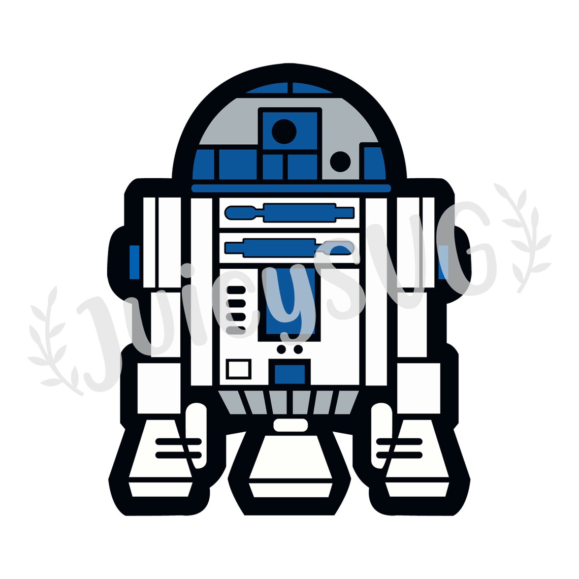 Star Wars Robot R2-D2 SVG / Cricut Cut File Digital File | Etsy