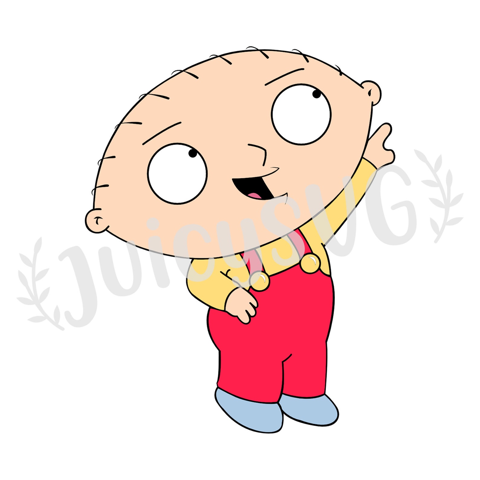 Stewie Griffin SVG Cricut Cut File Digital File Instant | Etsy