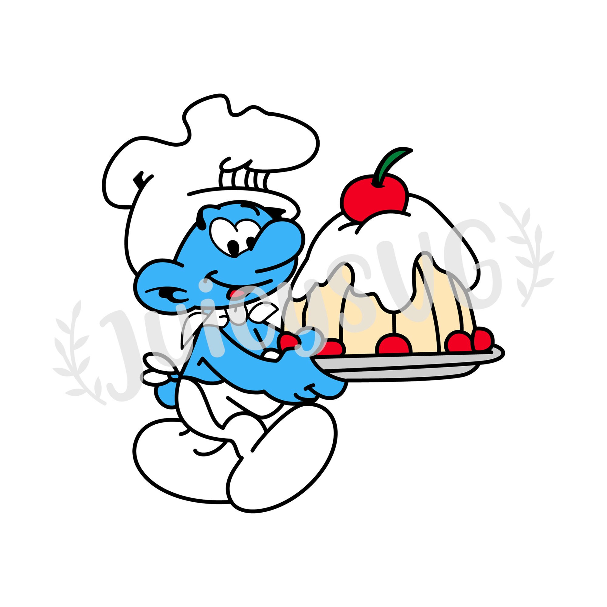 Baker Smurf Pictures