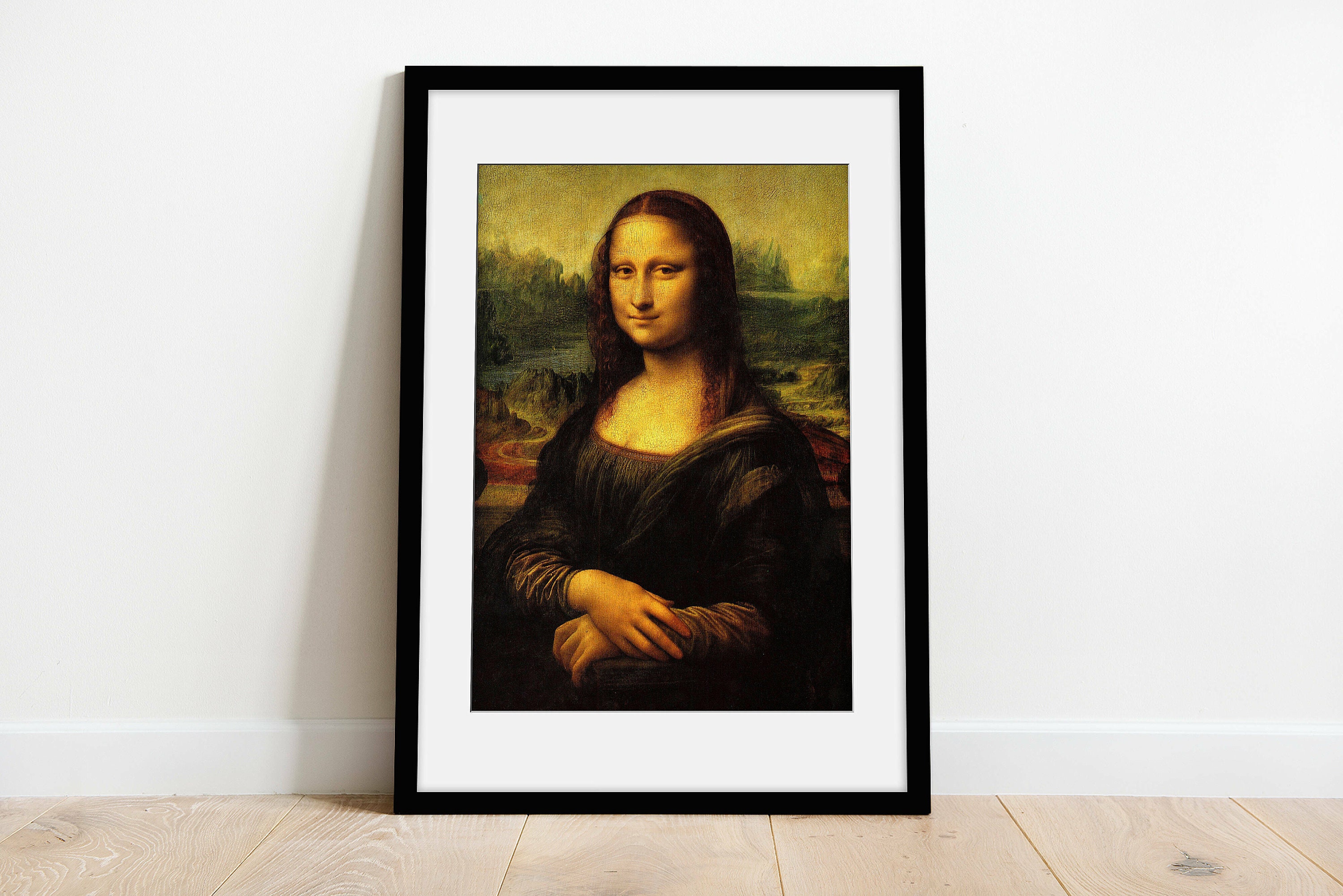 Mona Lisa With Frame
