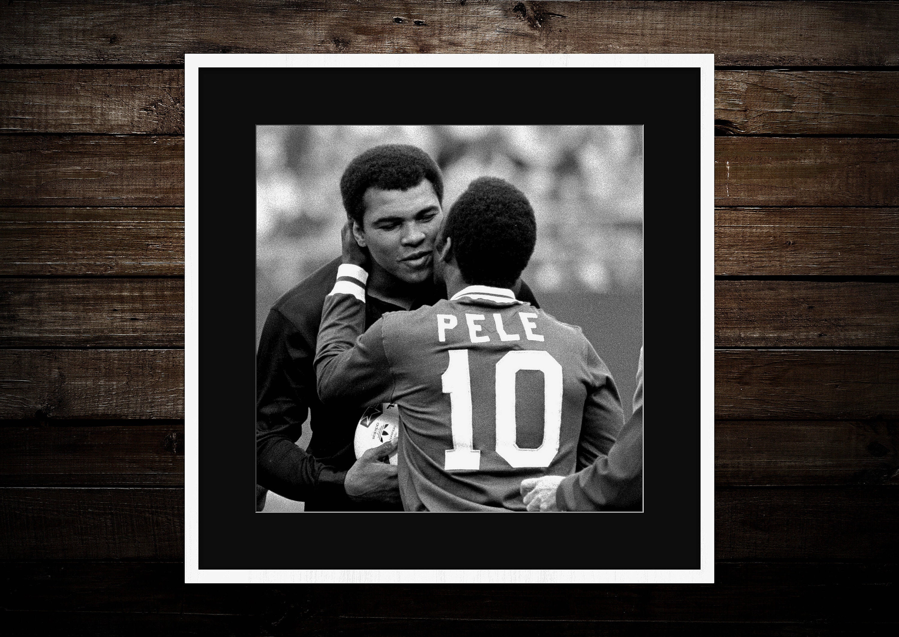 Pelé and Muhammad Ali Print Framed and Mounted Print - Etsy