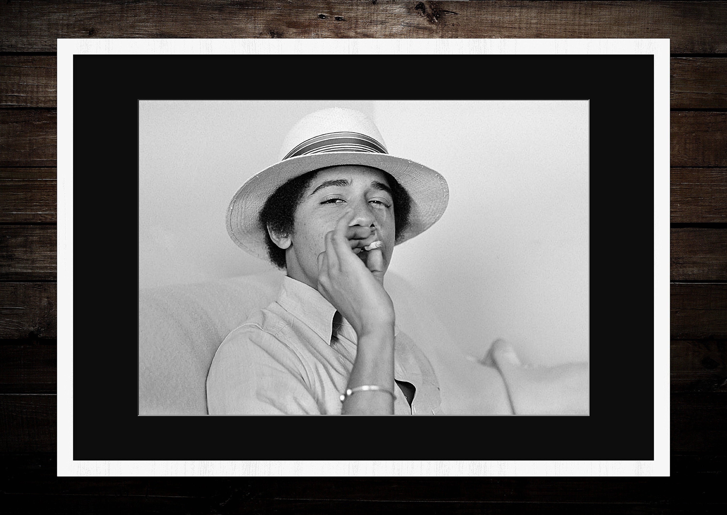 Barack Obama Smoking Weed